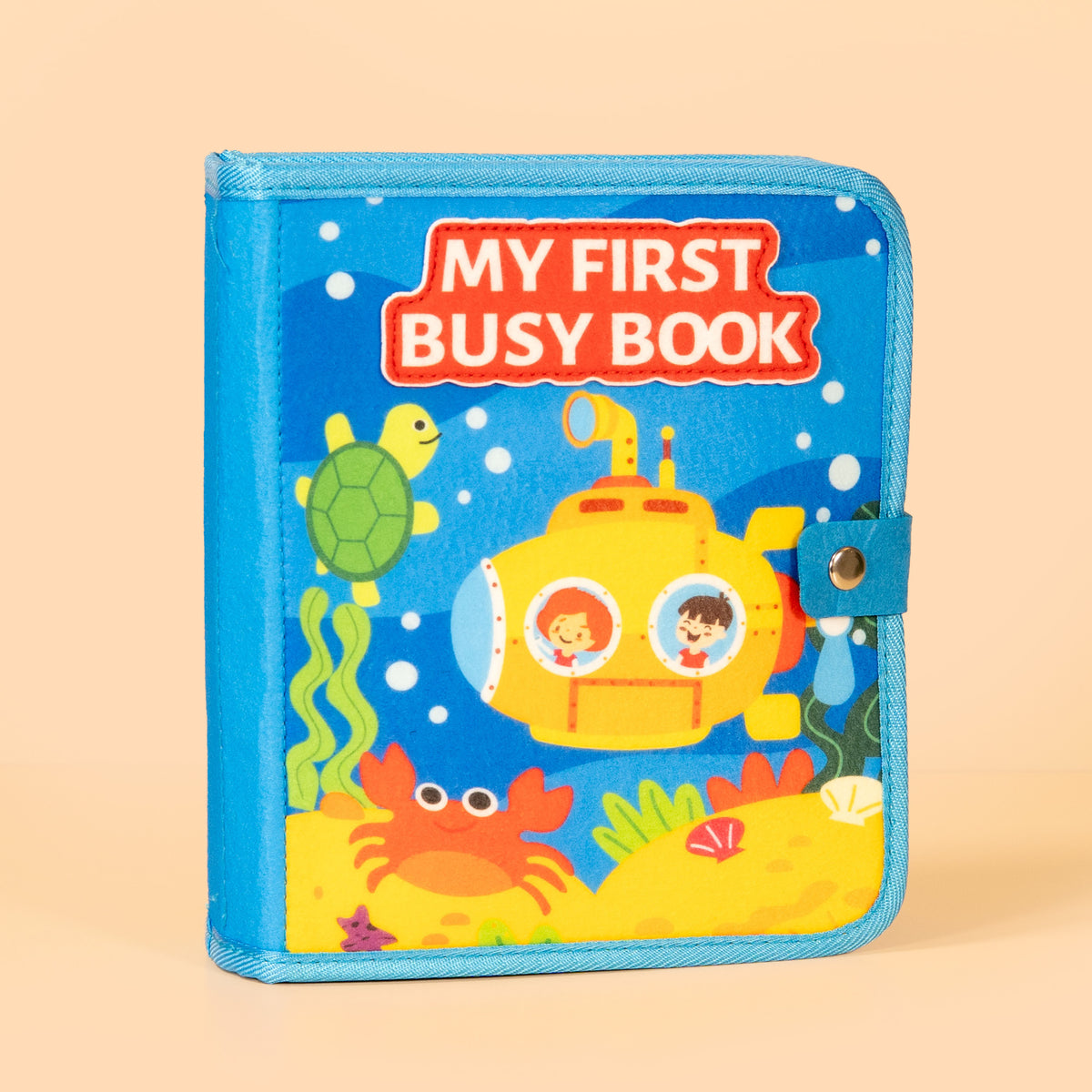 Ocean Felt Busy Book | Toddler Quiet Book AU | Muli Roo